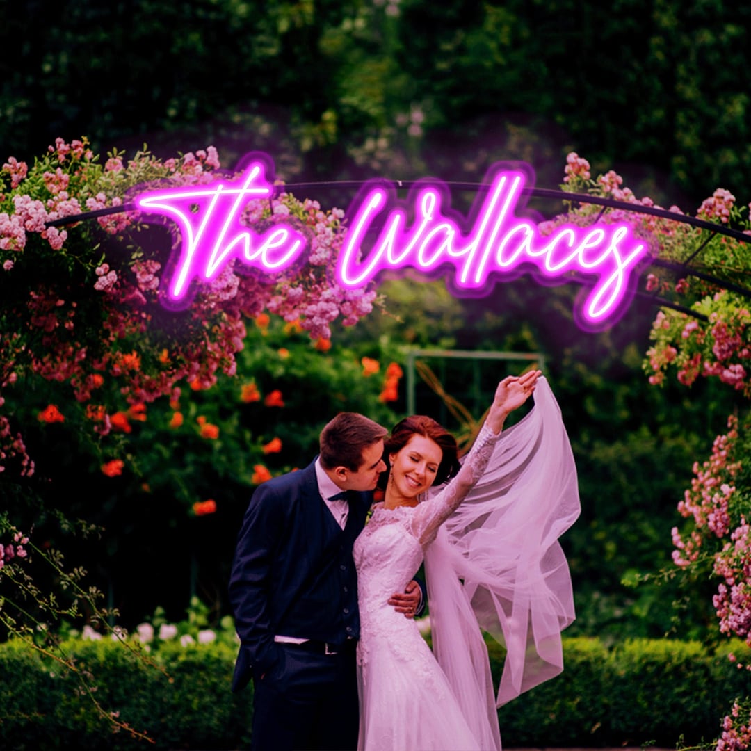 Wedding Neon Sign, Custom Neon Sign, Neon Sign, Wedding Signs, Wedding ...