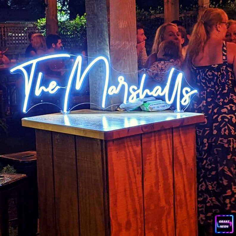 Custom Name Neon Sign Name Neon Sign Custom Neon Sign - Etsy