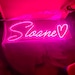 Custom Name Neon Sign Name Neon Sign Custom Neon Sign - Etsy