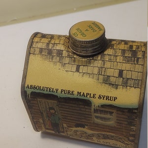Vintage 1984 Maple Syrup Advertising Tin American Maple - Etsy