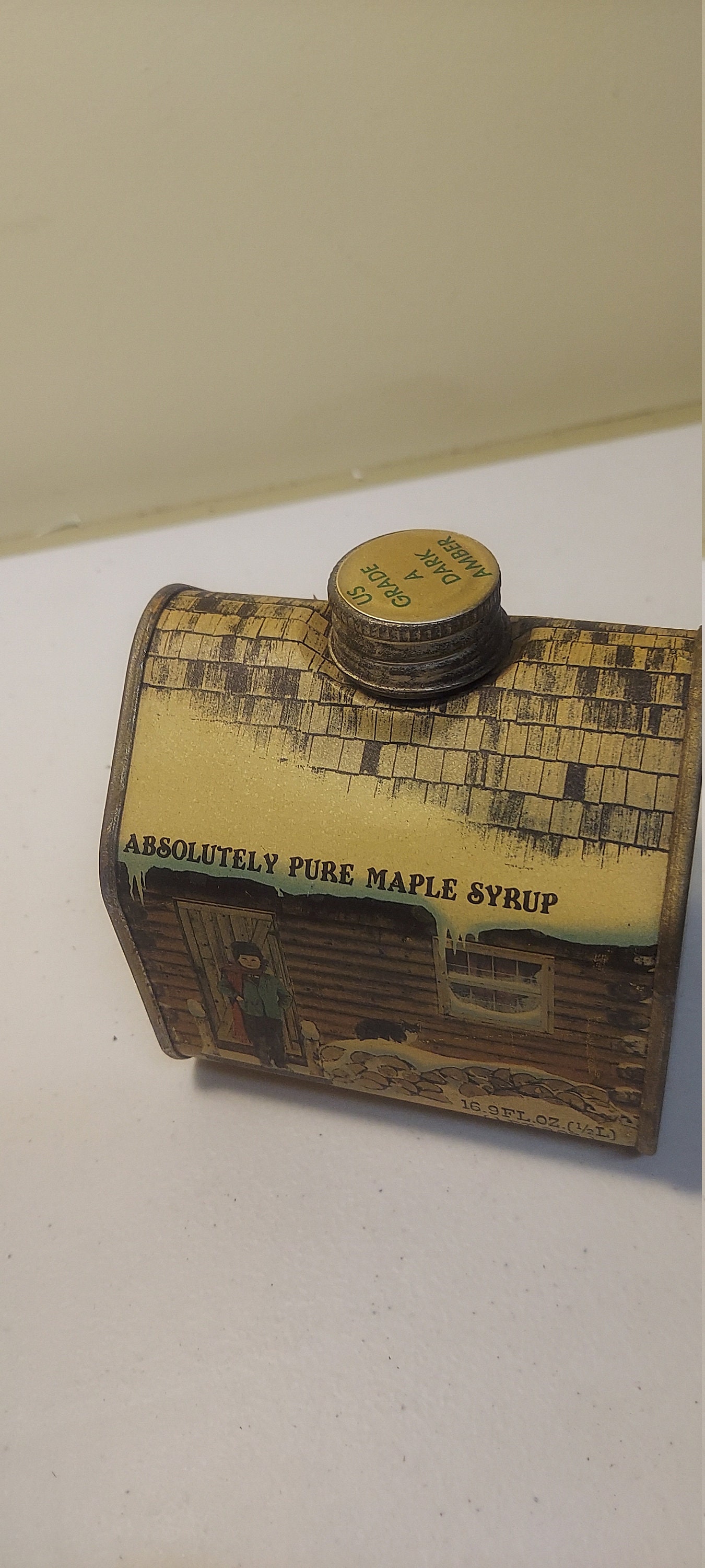 Vintage 1984 Maple Syrup Advertising Tin American Maple - Etsy