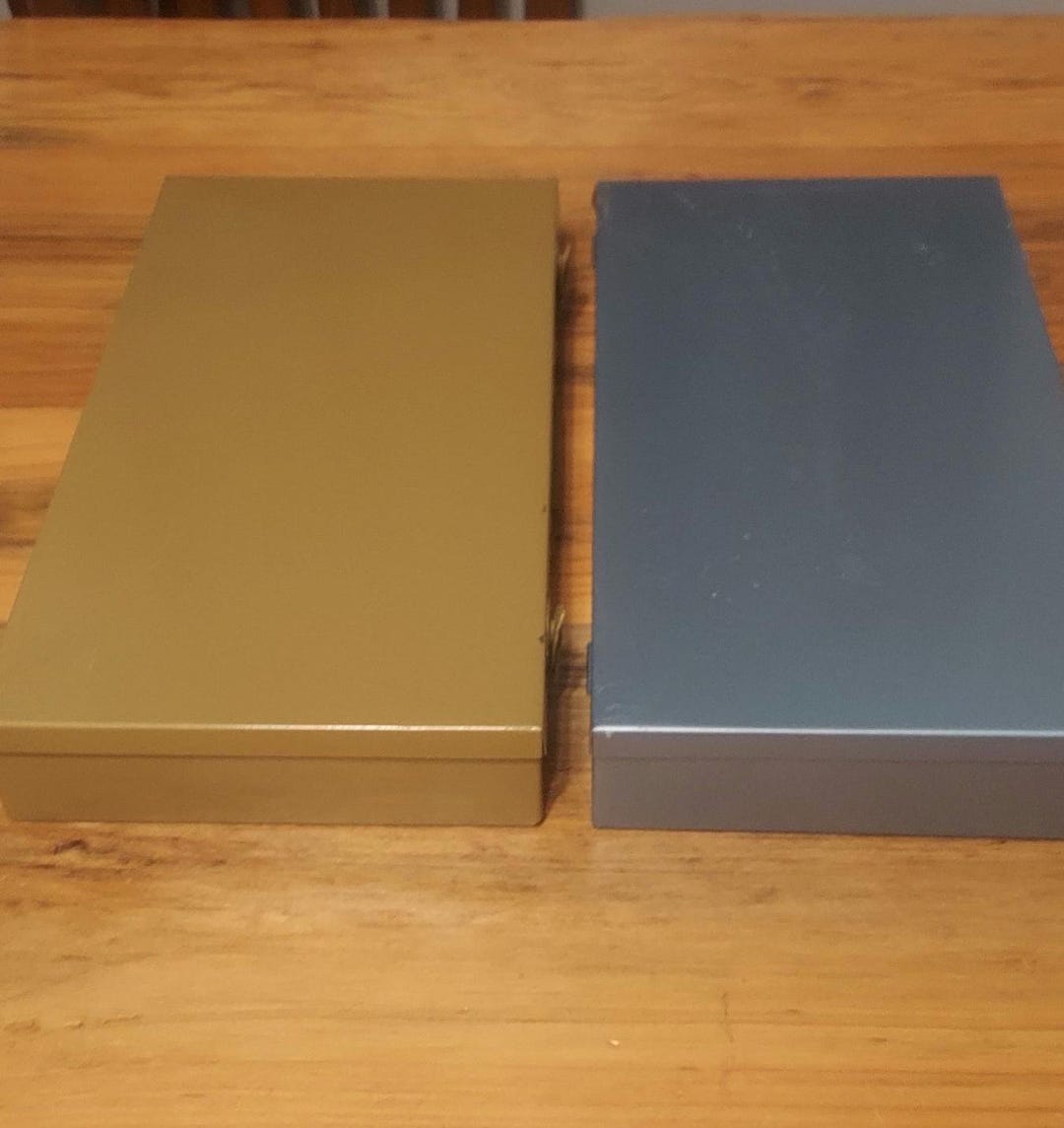Choice of Vintage Metal Slide Boxes. Great Organizer for Jewelry Making ...