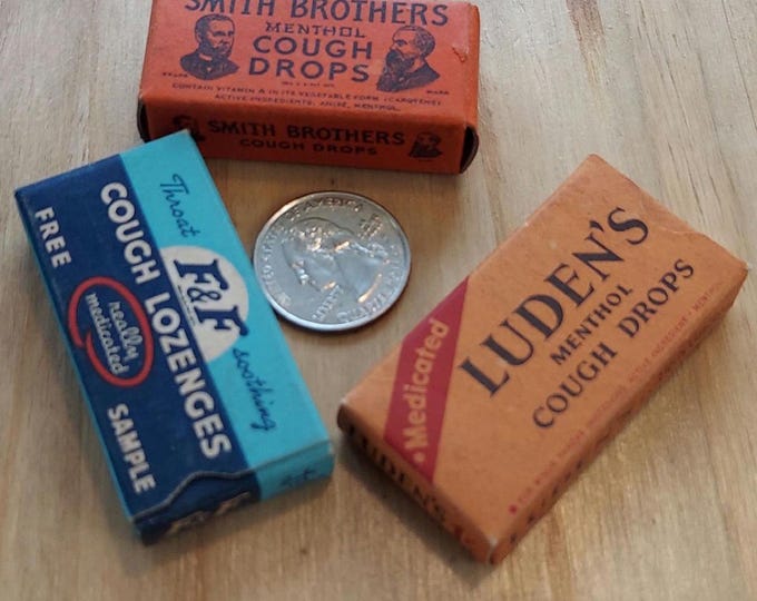 Vintage Smith Brothers Cough Drops Box, 1 Cent - Etsy