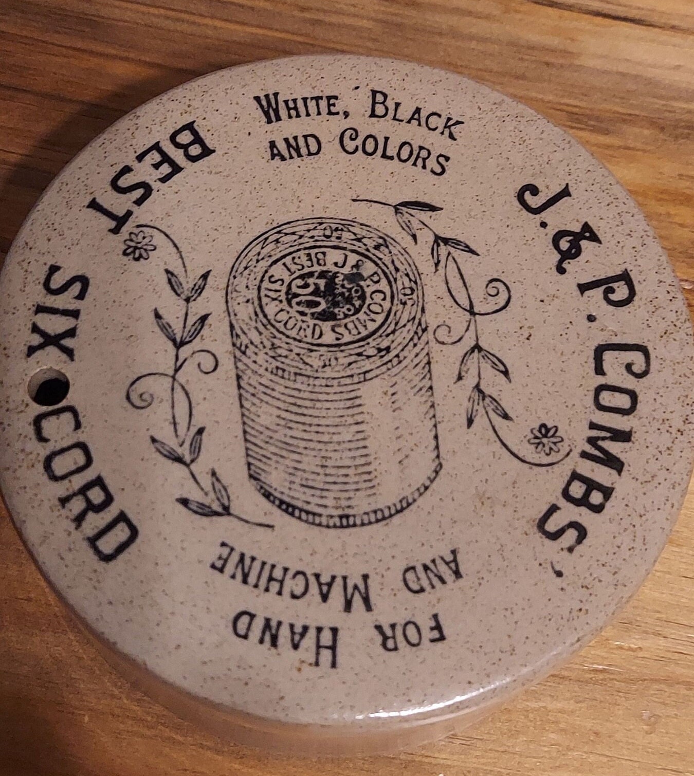 Vintage Marked Moira Pottery,made in England.advertising Piece,j.& P ...