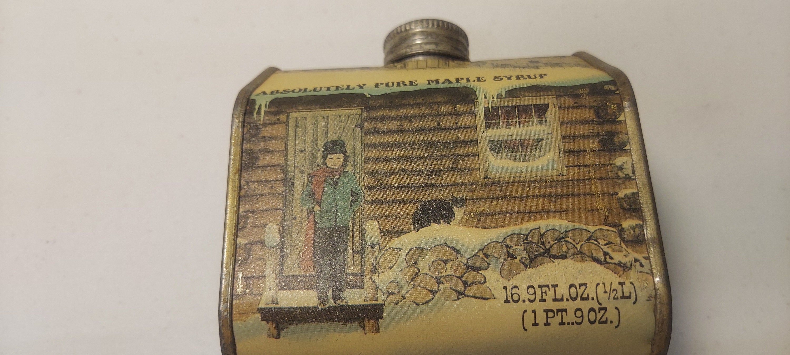Vintage 1984 Maple Syrup Advertising Tin American Maple - Etsy