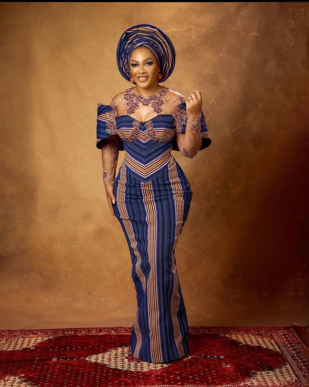 Custom Made Asoke Dressafrican Traditional Wedding - Etsy