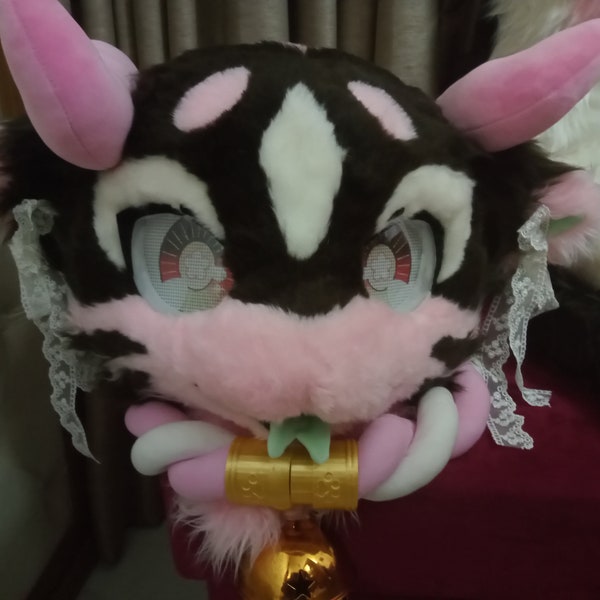 Kemono Fursuit Head With Paws - Etsy