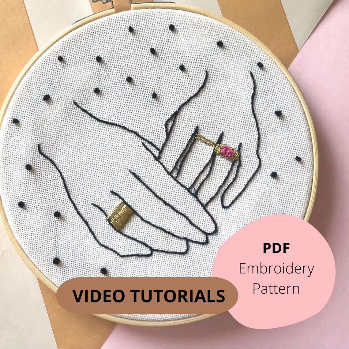 Hand Embroidery Patterns, Line Embroidery Designs, DIY Digital Download ...