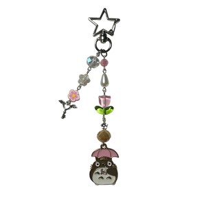 Anime Creature Beaded Keychain | Kawaii Bag Charm - Etsy