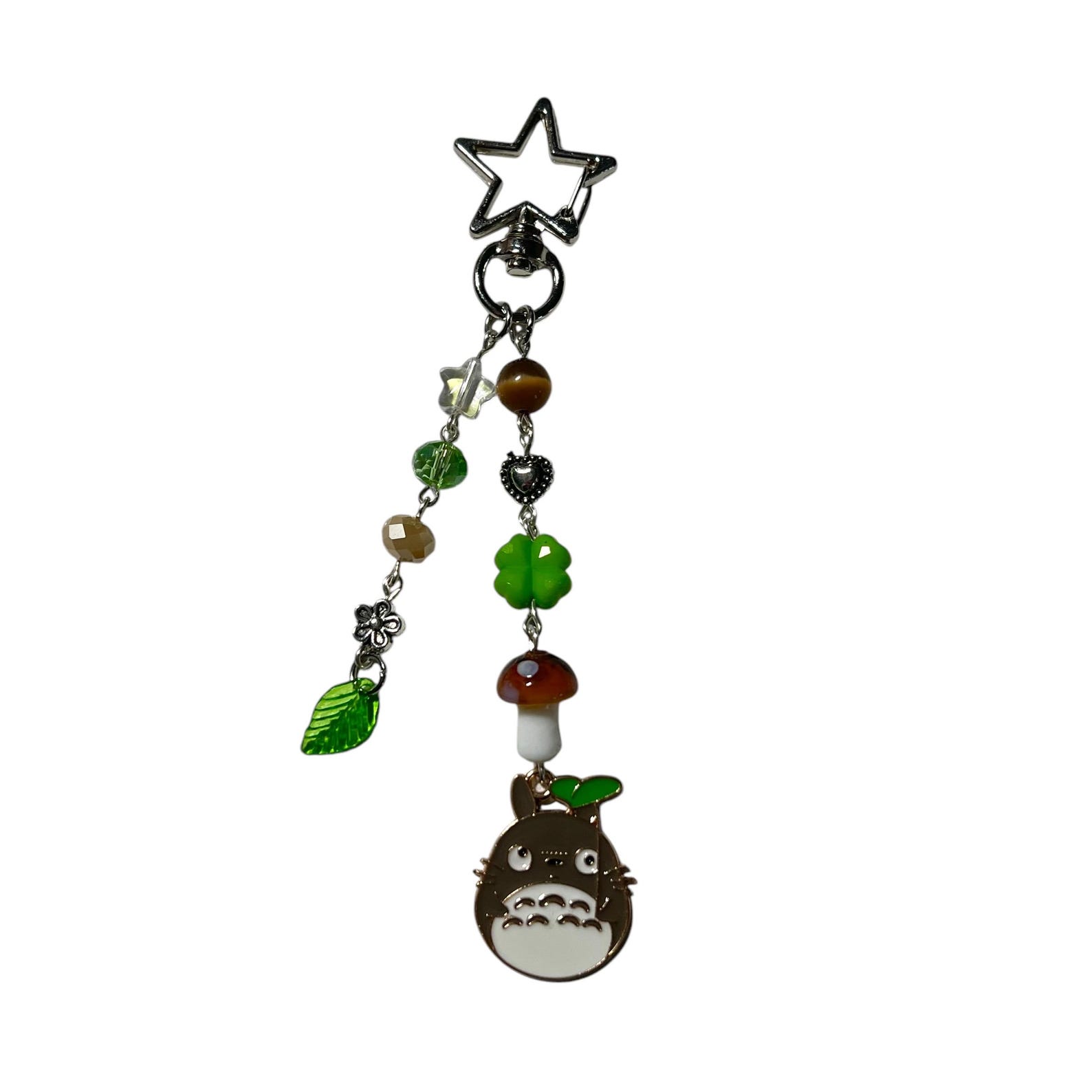 Anime Creature Beaded Keychain | Kawaii Bag Charm - Etsy