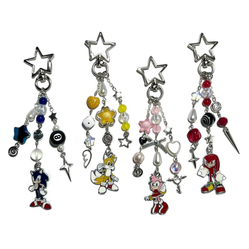 Sonic Phone Charm - Etsy