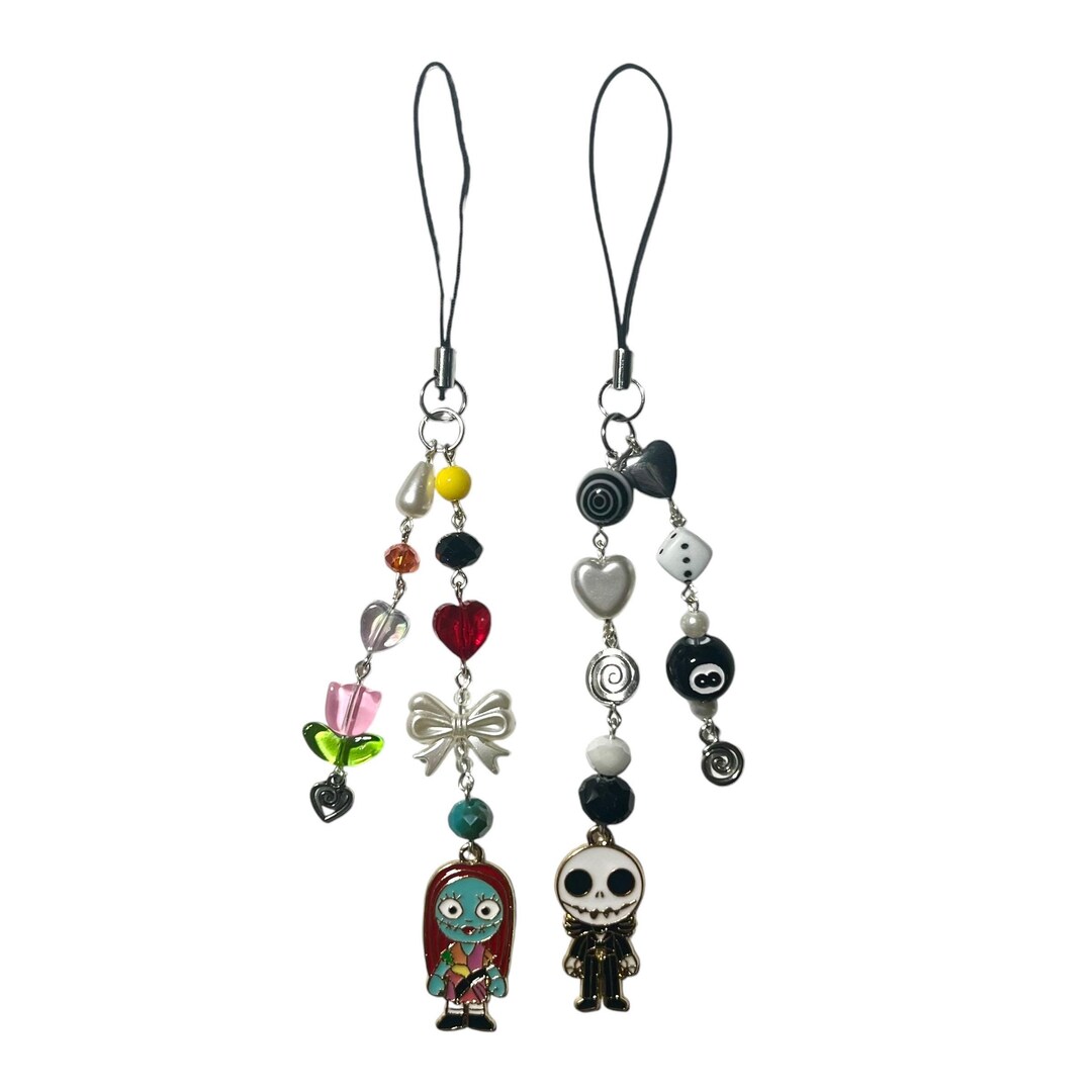 Nightmare Before Christmas Keychains ||| Jack and Sally, Jack ...