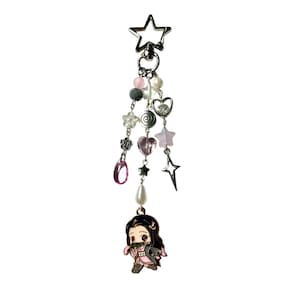 Demon Anime Charms/ Keychains ||| Anime Gift, Anime Keychain, Anime ...