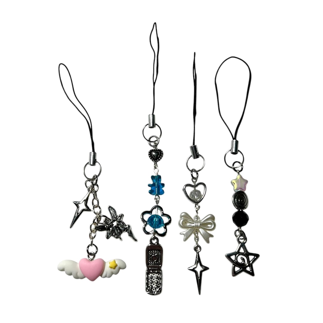Y2K Aesthetic Phone Charms/keychains ||| Phone Charm, Keychains, Owala ...