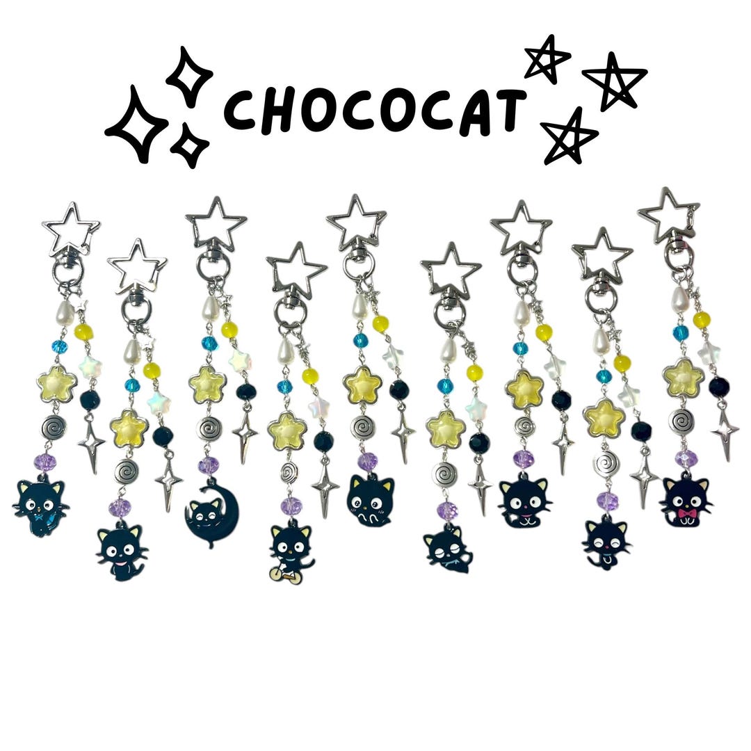Chococat Charm/ Keychain ||| Chococat Merch, Chococat Keychain, Sanrio ...