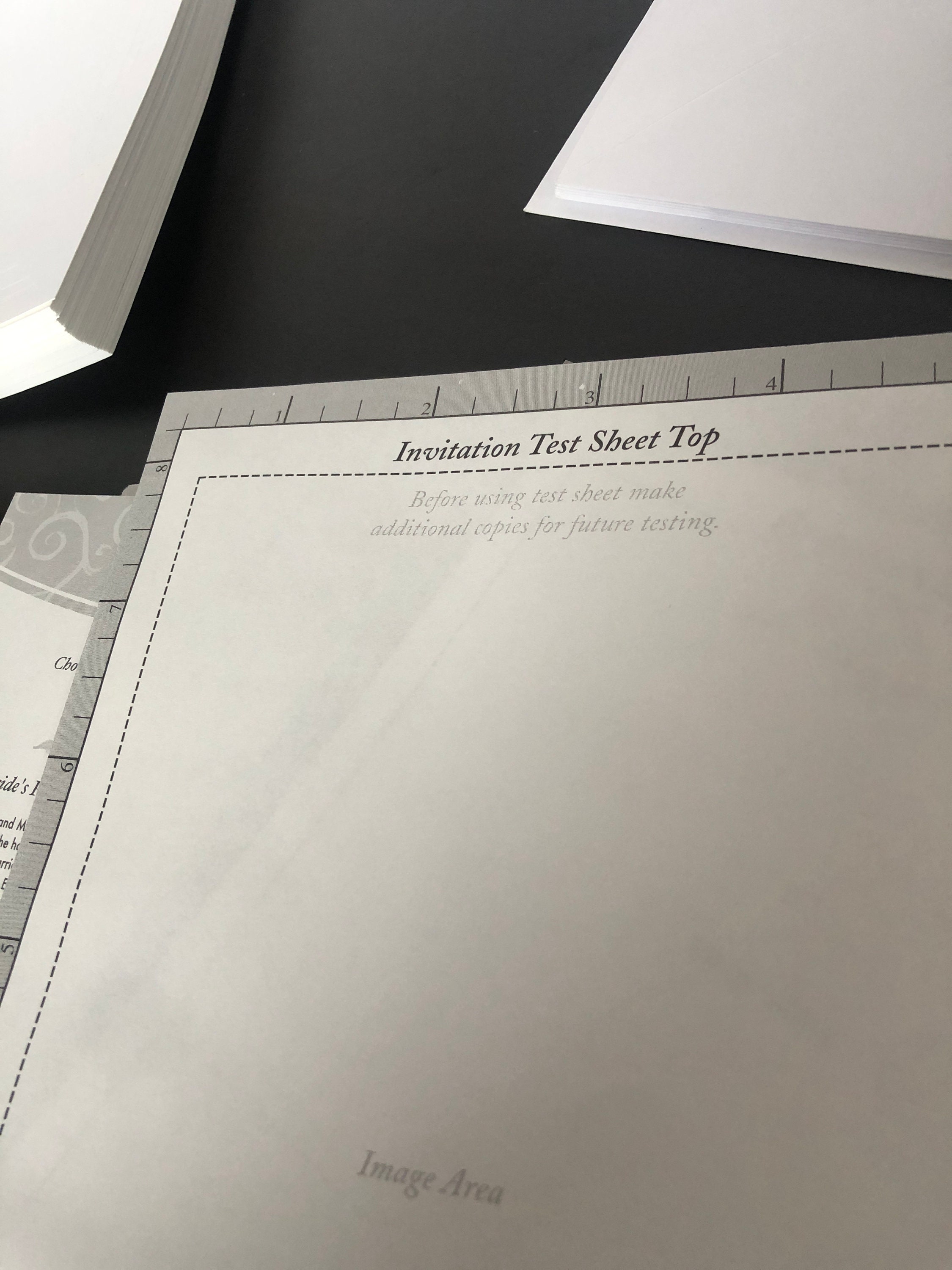 Invitations With Vellum Overlay and Envelopes Includes - Etsy