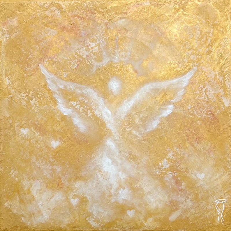 Abstract Angel Art - Etsy