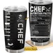 Custom Chef Gift Mug, Personalized Coffee Mug for Chef, Best Chef Ever ...