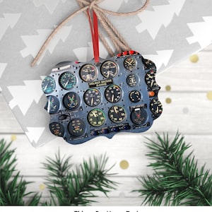 Pilot Christmas Ornament, Pilot Personalized Gift, Aviator Gift, Gift ...