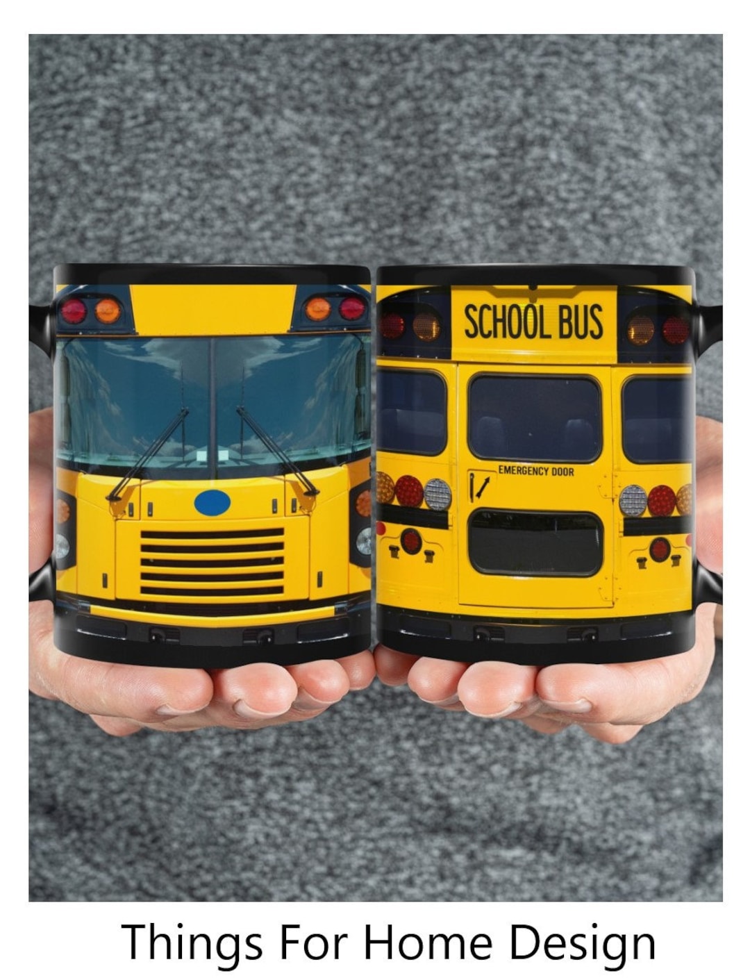 Bus Driver Mugs, School Bus Mugs, 100 Days of School, Yellow Bus Gift ...
