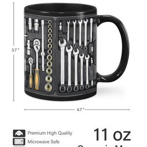 Mechanic Coffee Mugs, Auto Mechanic Gift, Tools Box, Handyman Tool Set ...