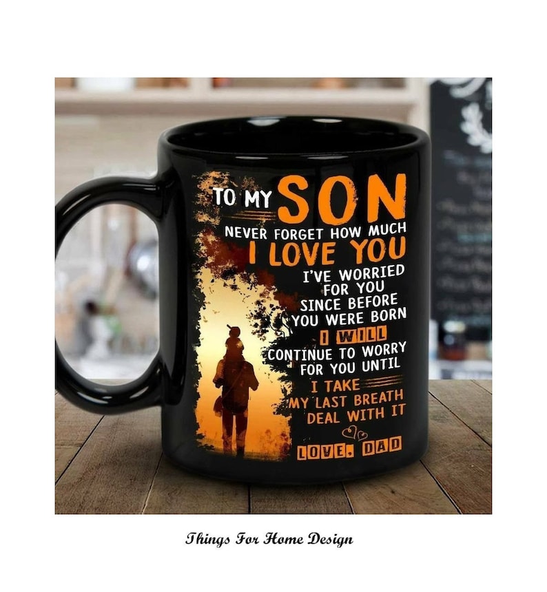 To My Son Mug, From Dad Mug, Son Gift, Son Birthday Gift, Gift for Him ...
