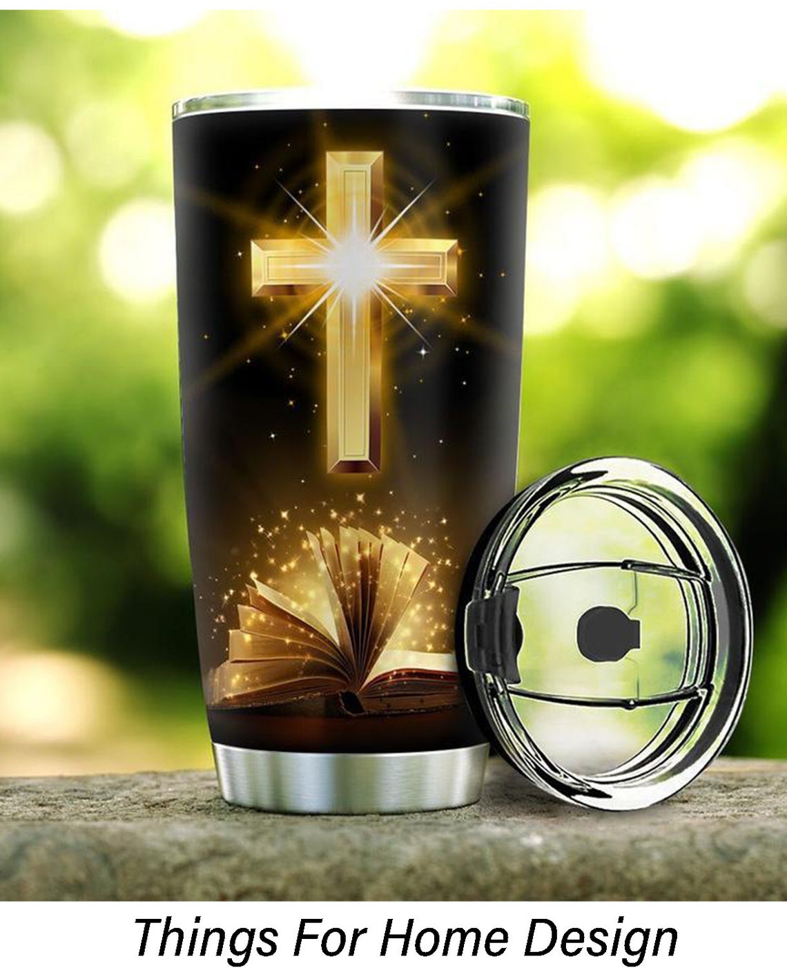 Religious Tumbler, Christian Tumbler, Book Faith Tumbler, Custom Name ...