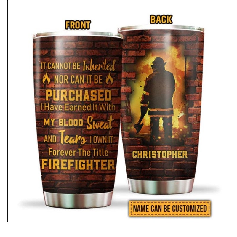 Personalized Fireman - Etsy