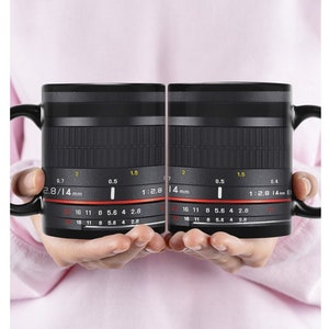 Camera Lens Mugs, Funny Camera Mug, Photographer FE14 Mugs, Photography ...