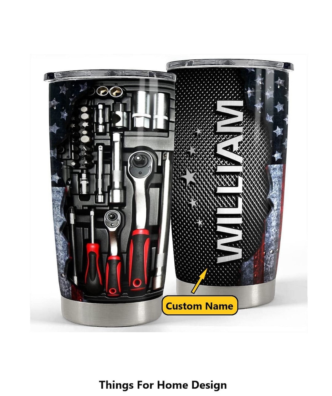 Mechanic Tools Tumbler, Gift for Mechanist, Tool Set Tumbler, Custom ...