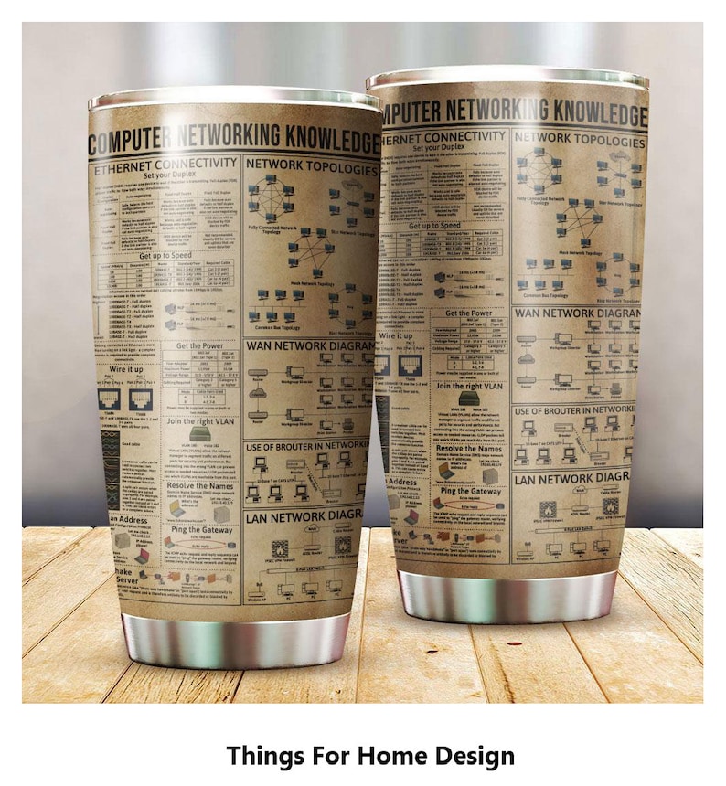 Computer Networking Knowledge, Network Engineer Mug, IT Support Gifts ...