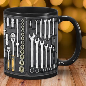 Mechanic Coffee Mugs, Auto Mechanic Gift, Tools Box, Handyman Tool Set ...