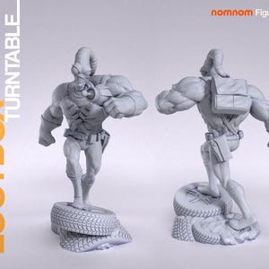 Worm Man - Unpainted 3D Printed Figure Kit - Etsy