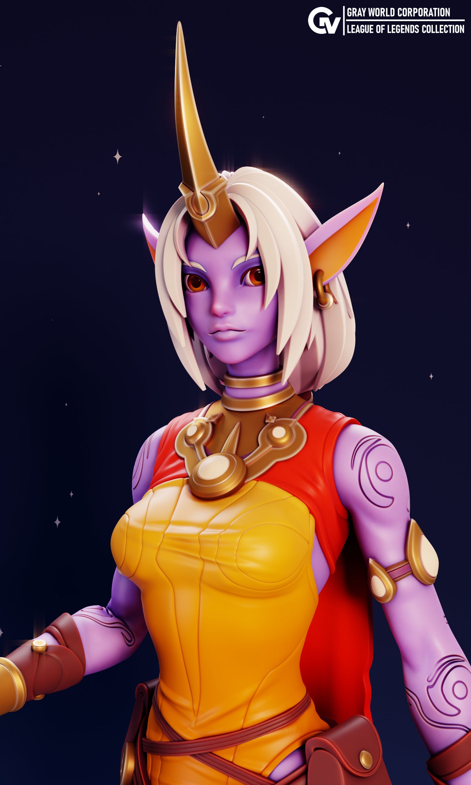 3D Printed Soraka LOL - Etsy