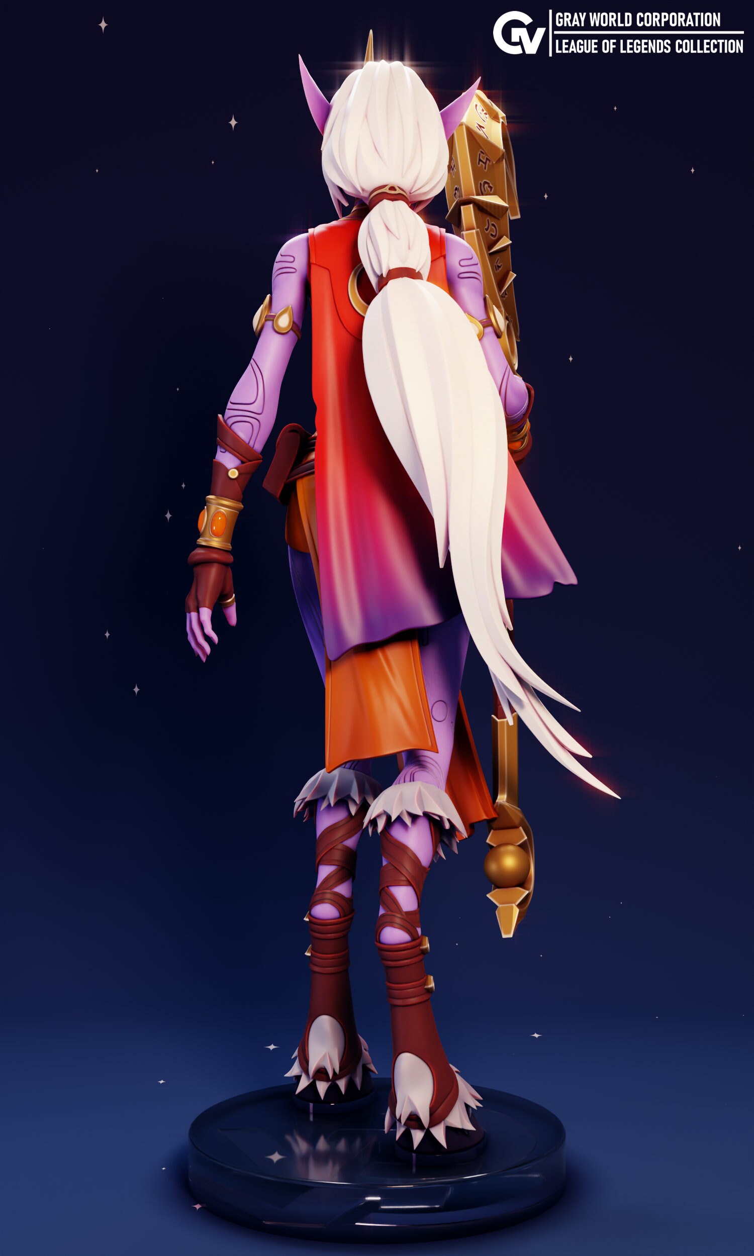 3D Printed Soraka LOL - Etsy