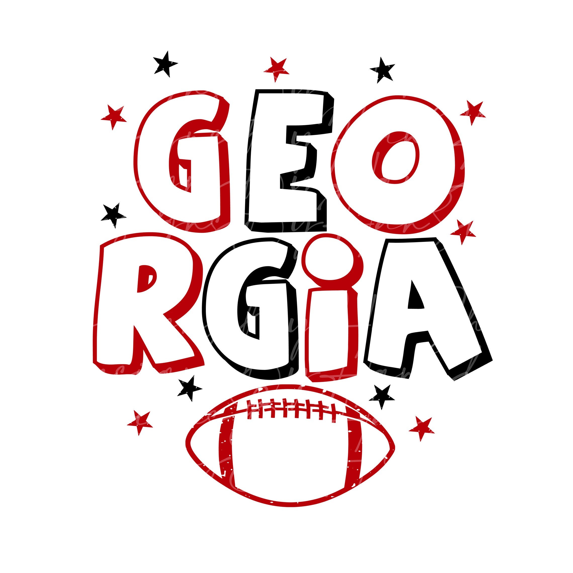 Georgia Football PNG, Digital Download for Sublimation PNG - Etsy