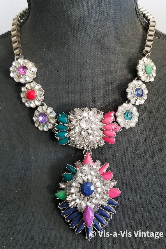 Vintage rhinestone and color - Gem