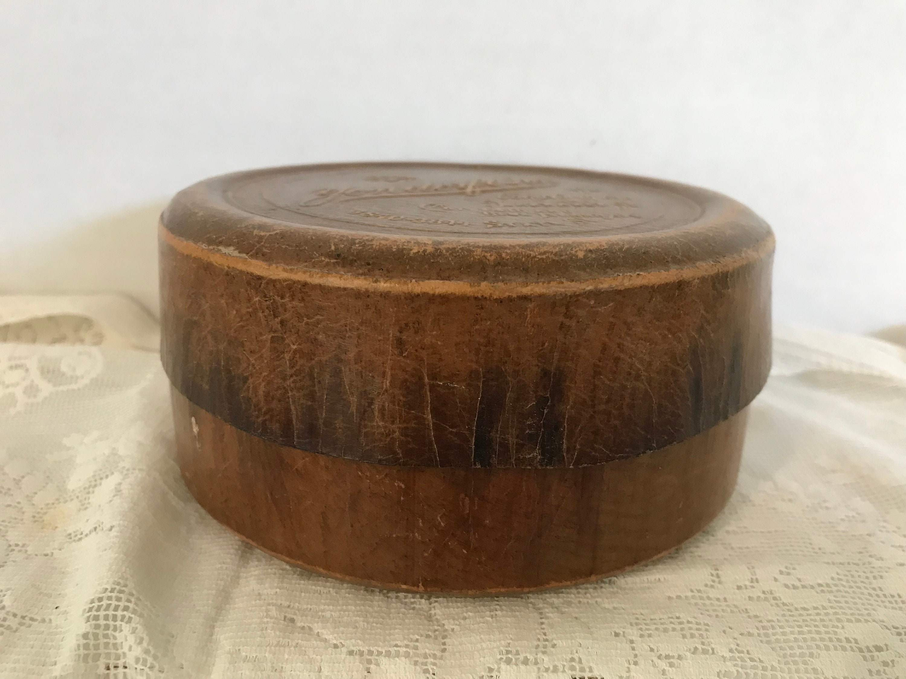 Antique Victorian Embossed Molded Collar Box Chicago. - Etsy