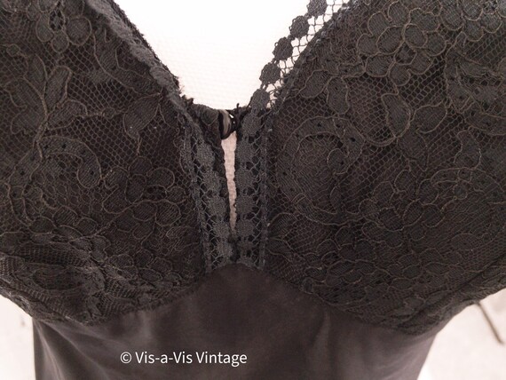Vintage Black Barbizon Lingerie Full Dressmate Slip T… - Gem