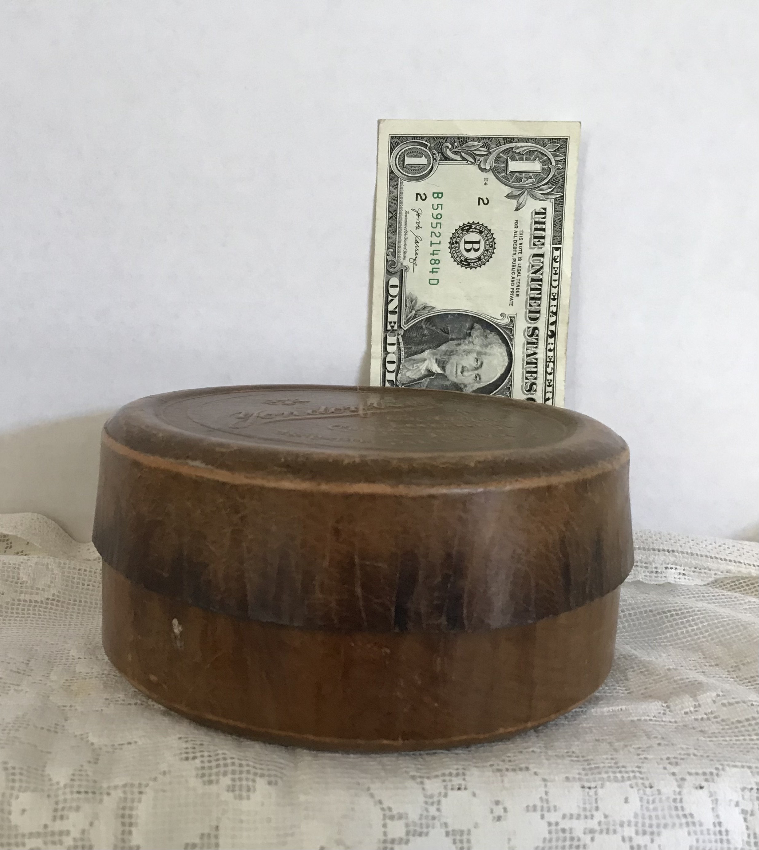 Antique Victorian Embossed Molded Collar Box Chicago. - Etsy