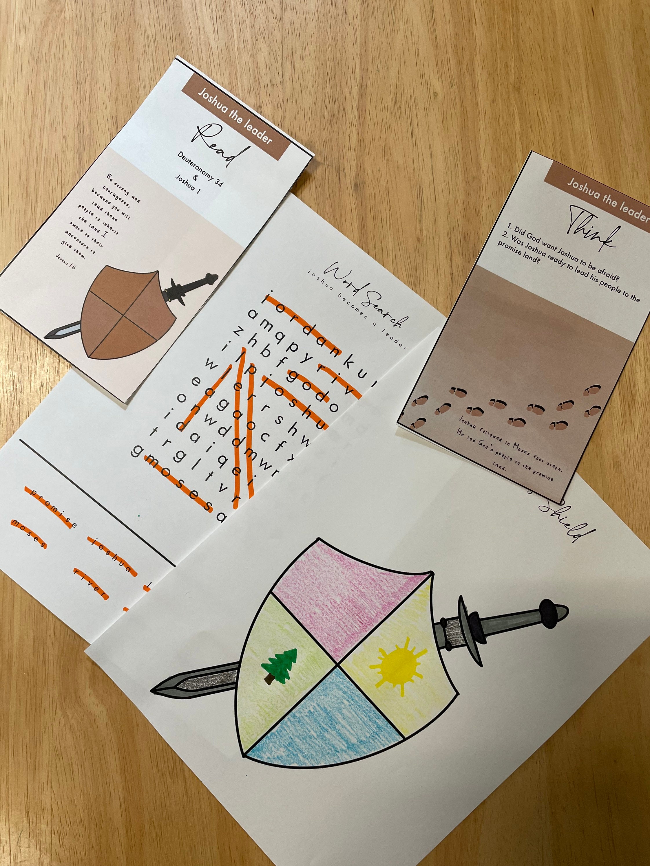 Bible Lesson Joshua Become a Leader | for Kids/preschool Bible Lesson ...