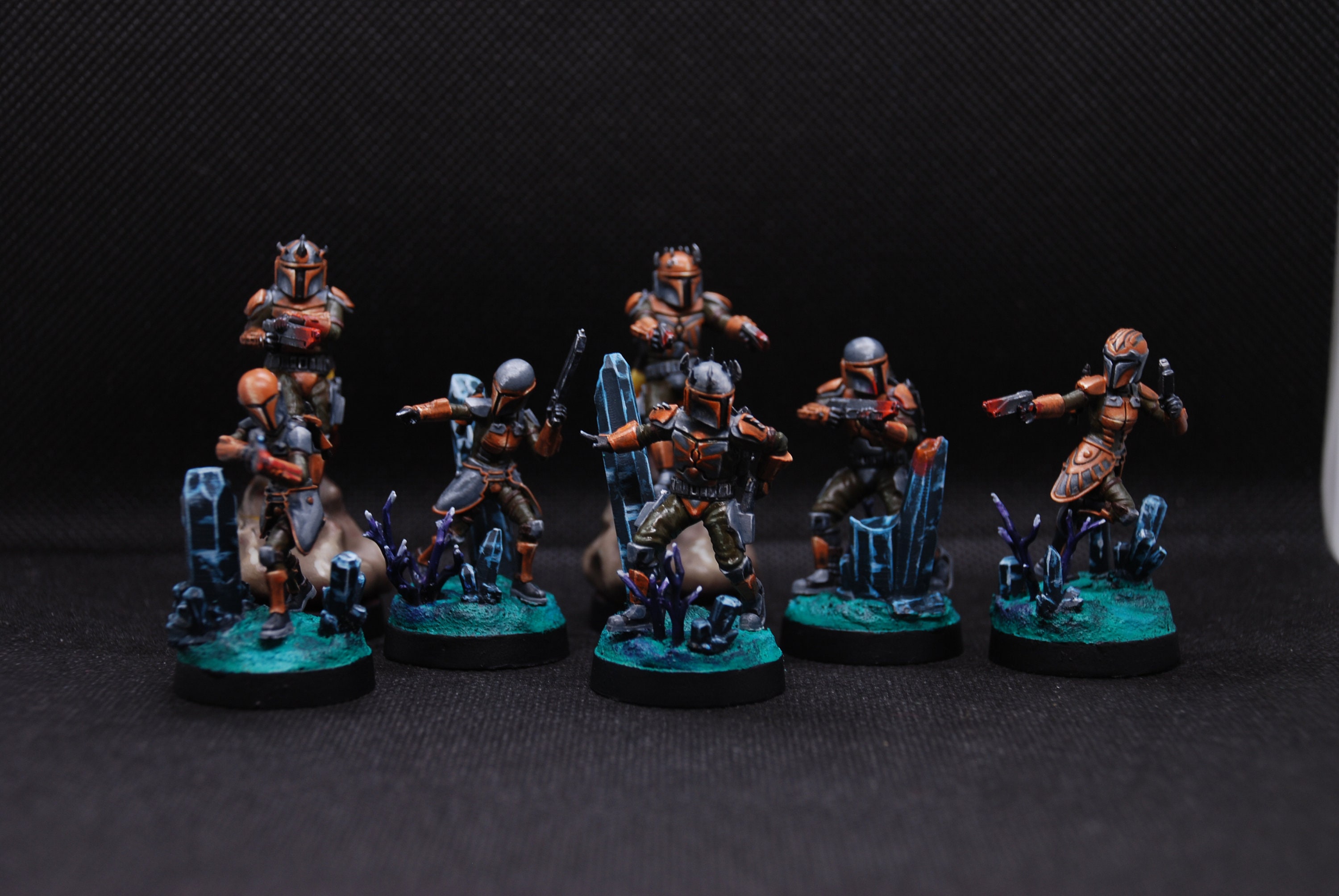 Star Wars Legion Shadow Collective Mandalorian Super Commandos - Etsy