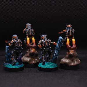 Star Wars Legion - Shadow Collective Mandalorian Super Commandos - Etsy