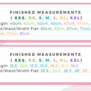 2012 Emo Crochet PDF Pattern 2XS-5XL Made to Measure - Etsy