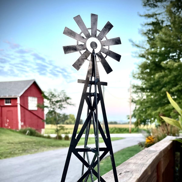 Rustic Windmill - Etsy