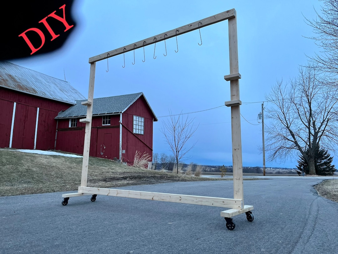 Simple Spray Painting Stand DIY Build Plans PDF Digital - Etsy