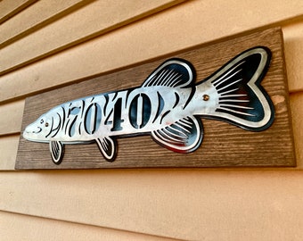 Metal Musky Sign - Etsy