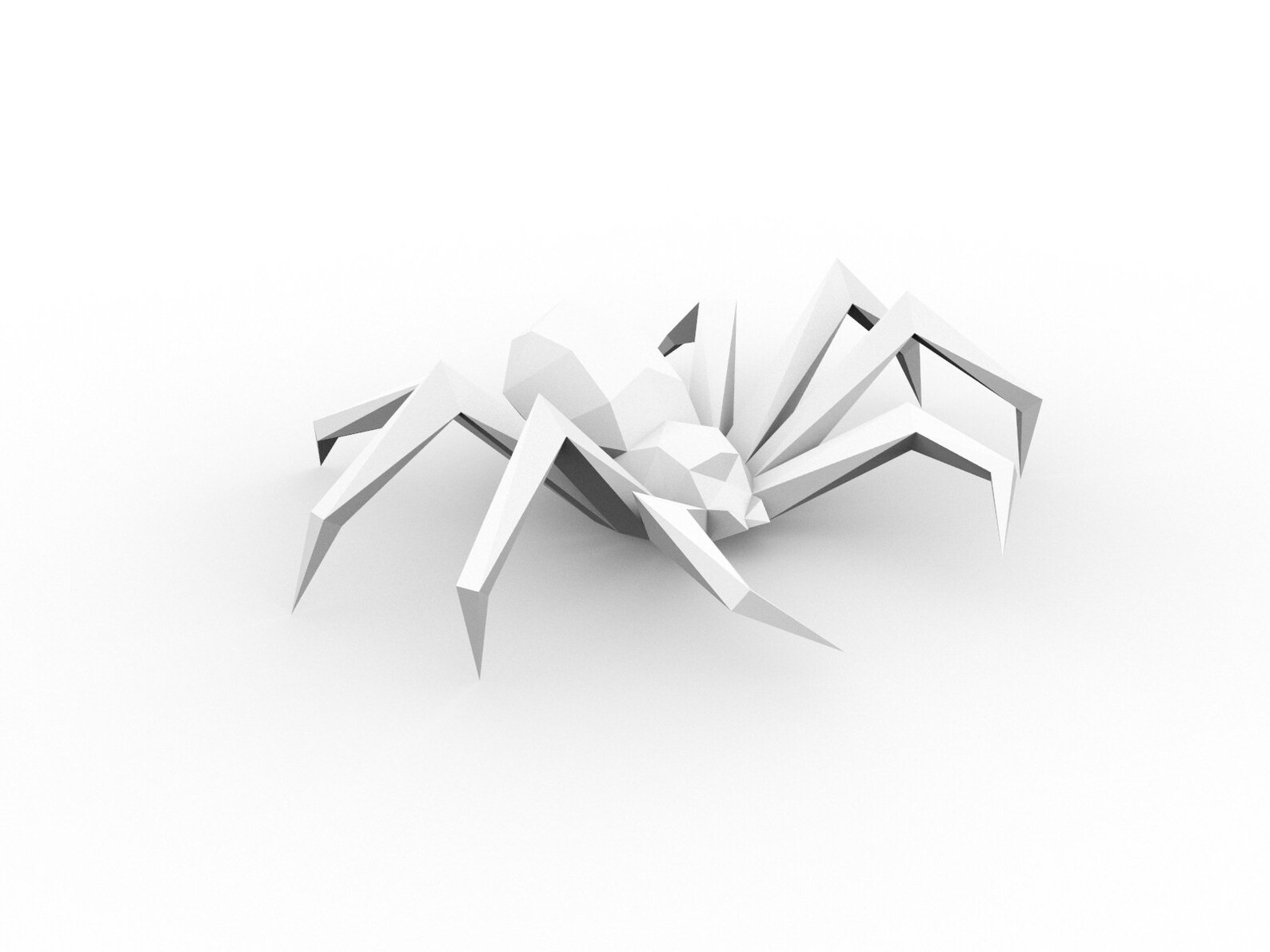 PDF Download, Large Spider DIY 3D Papercraft Model - Etsy