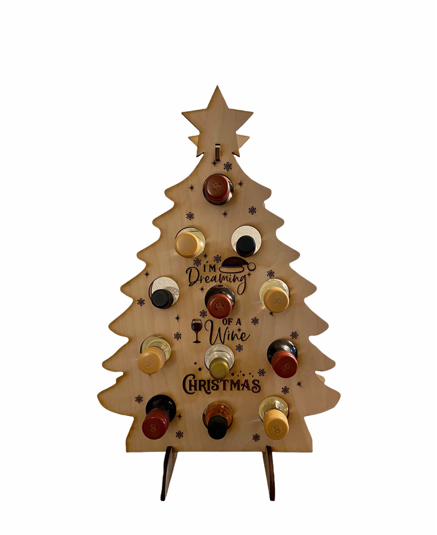 12 Days of Christmas Wine Tipsy Tree - SVG - Digital File - Glowforge ...