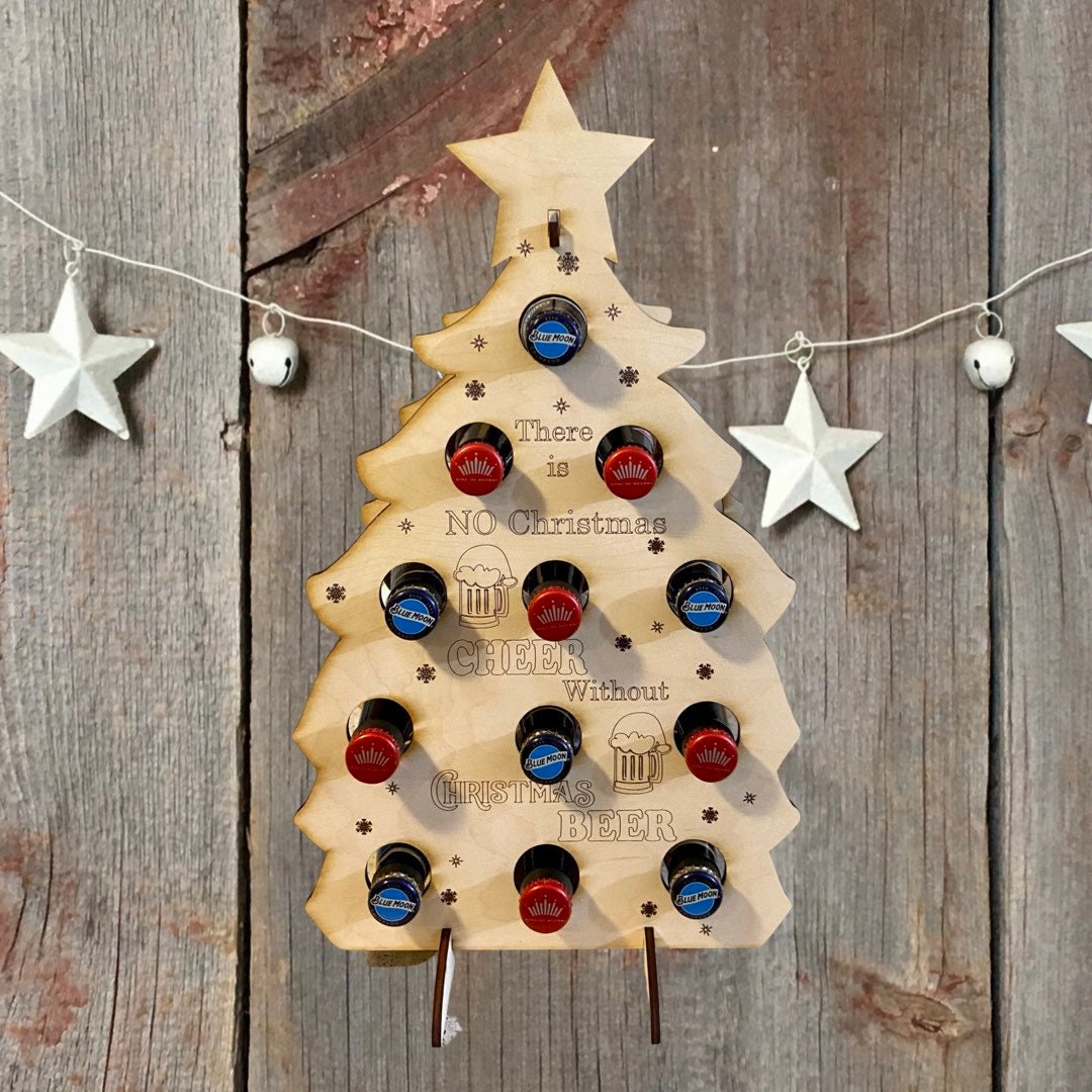 12 Days of Christmas BEER Tipsy Tree - SVG - Digital File - Glowforge ...